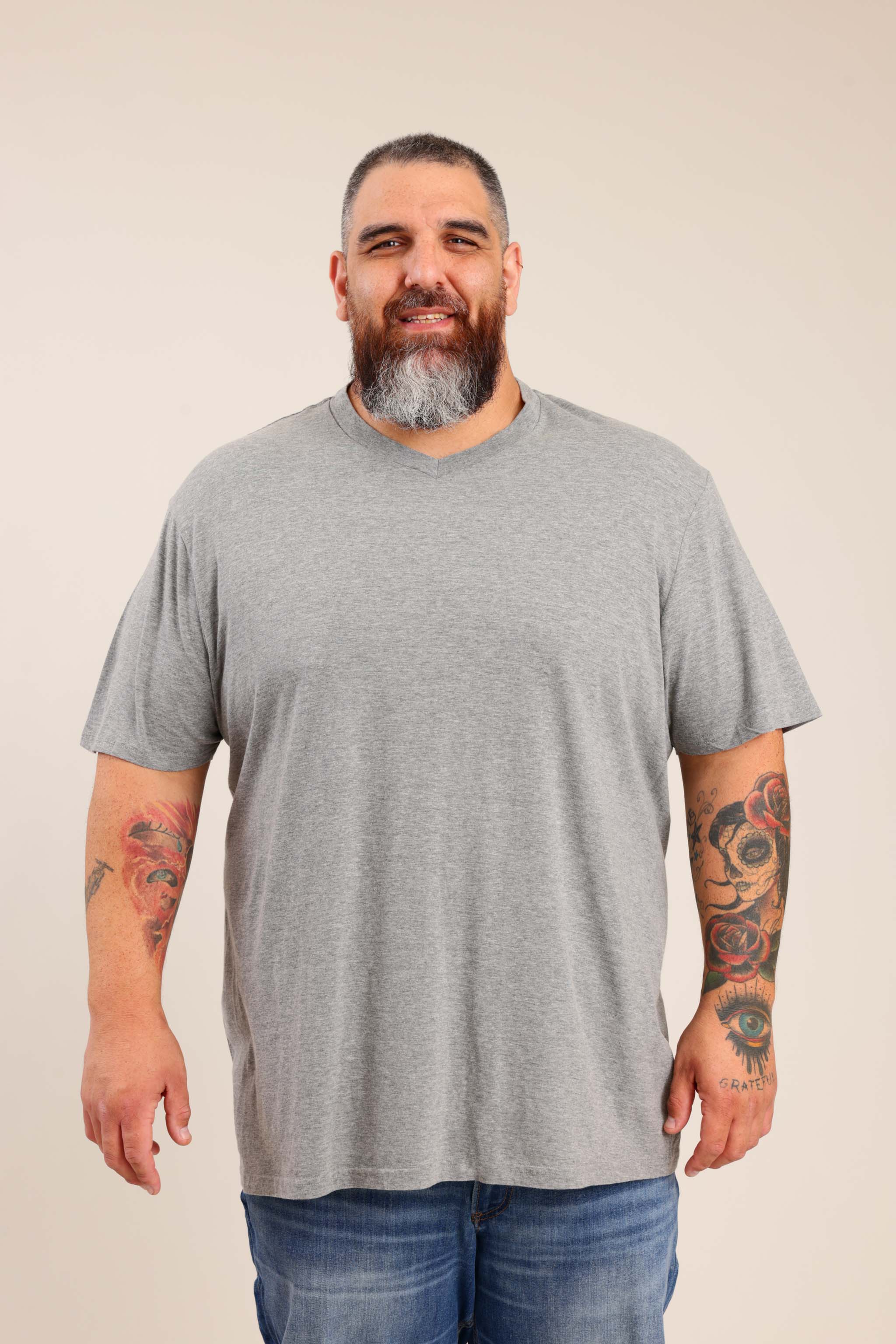 חולצת בייסיק | PLUS SIZE – FOX