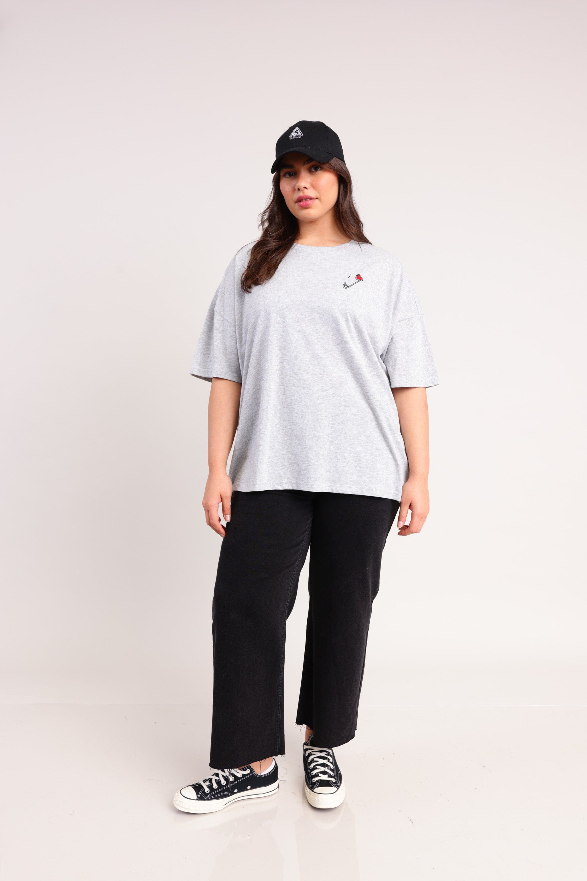 חולצה עם הדפס | PLUS SIZE – FOX